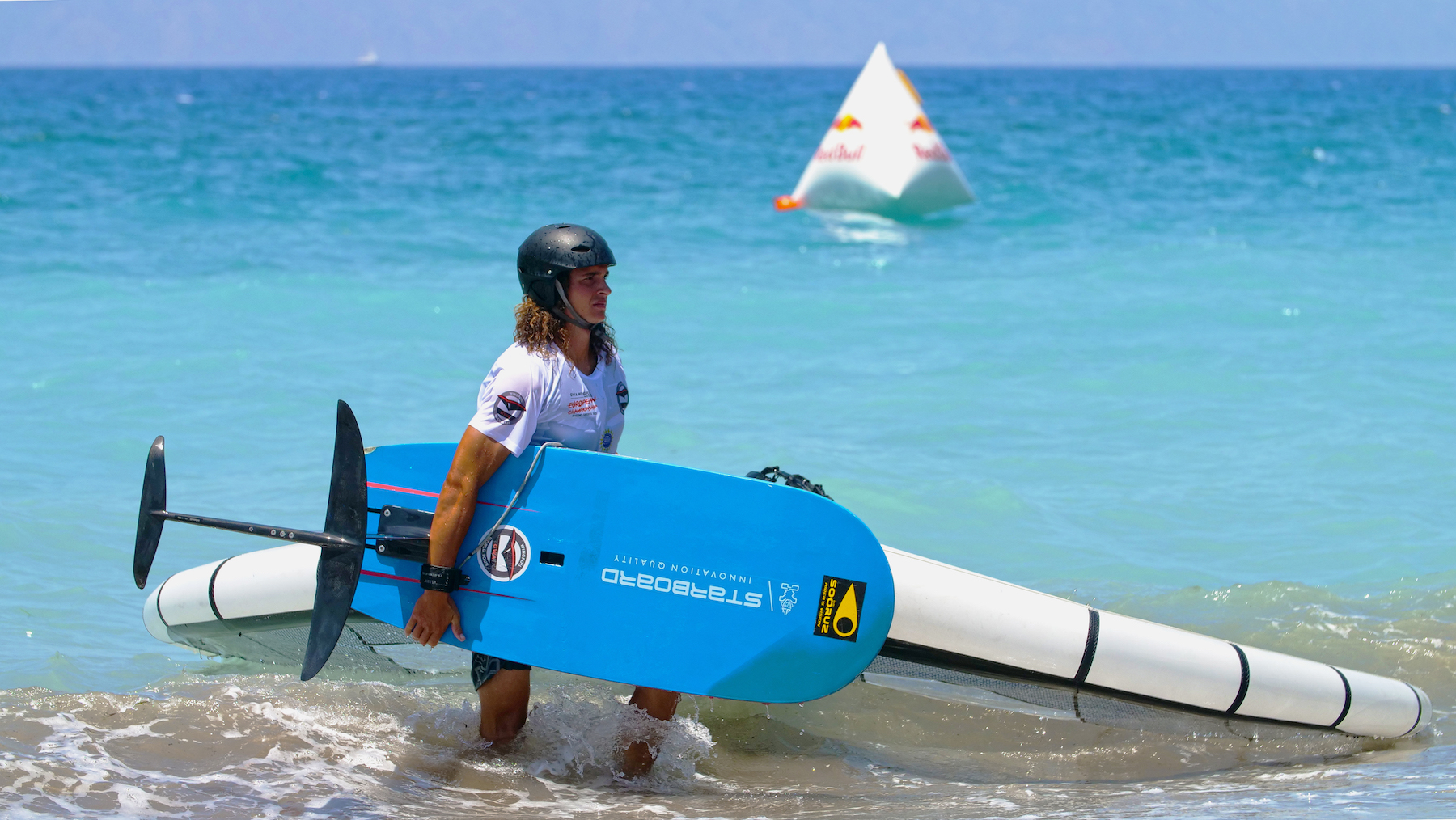 The Top Racers Prepare for Action in Rhodes - GWA Wingfoil World Tour