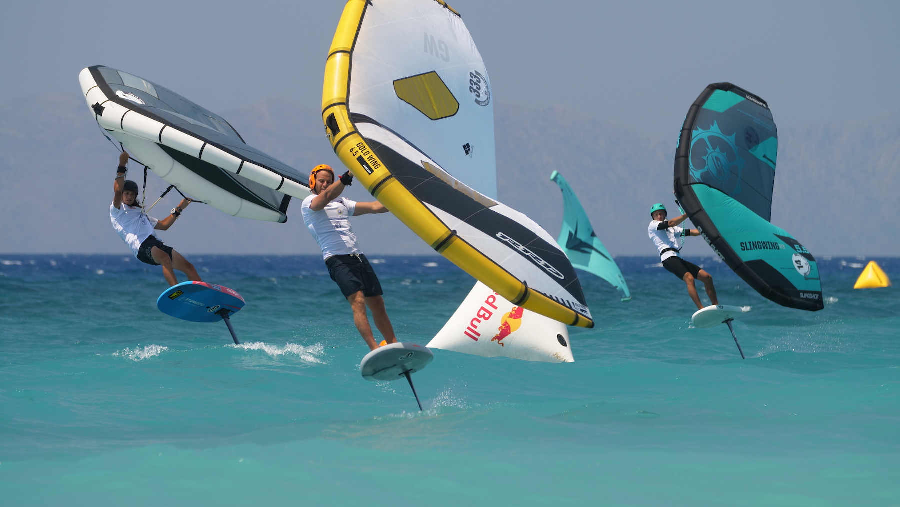 Non-Stop Racing for Day Two in Rhodes, Greece - GWA Wingfoil World Tour