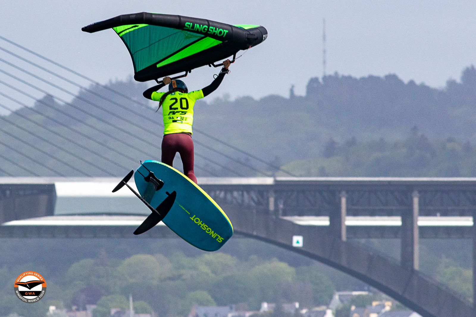 Bastien Escofet and Orane Ceris win the GWA Wingfoil Surf-Freestyle ...