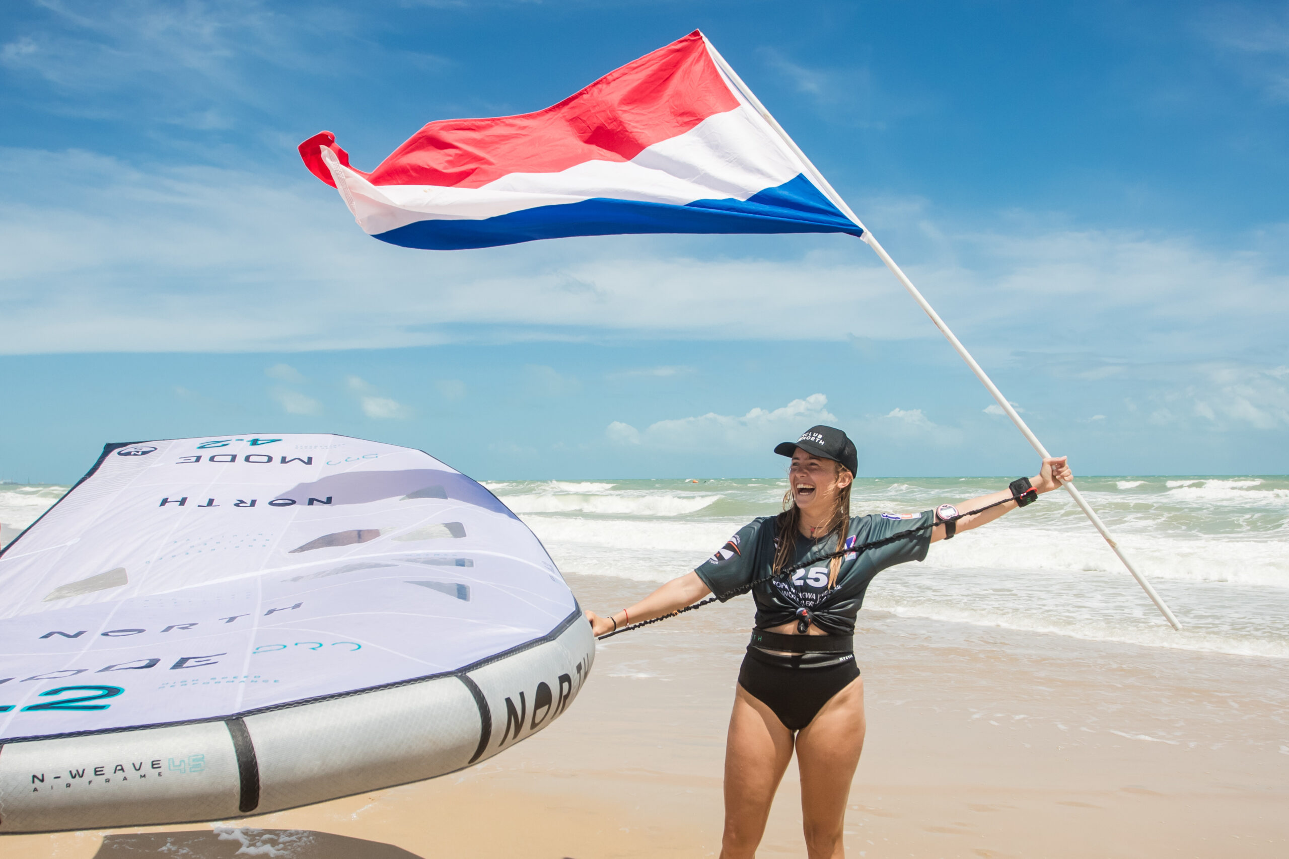Brilliant Bowien shines bright - GWA Wingfoil World Tour