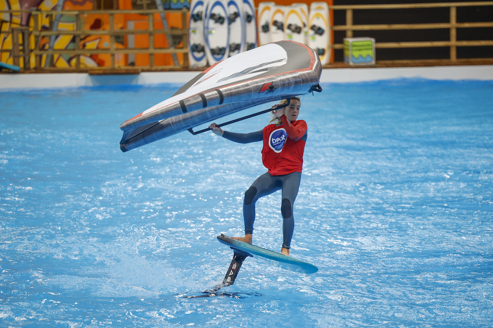 Top boat show hosts first indoor world cup - GWA Wingfoil World Tour