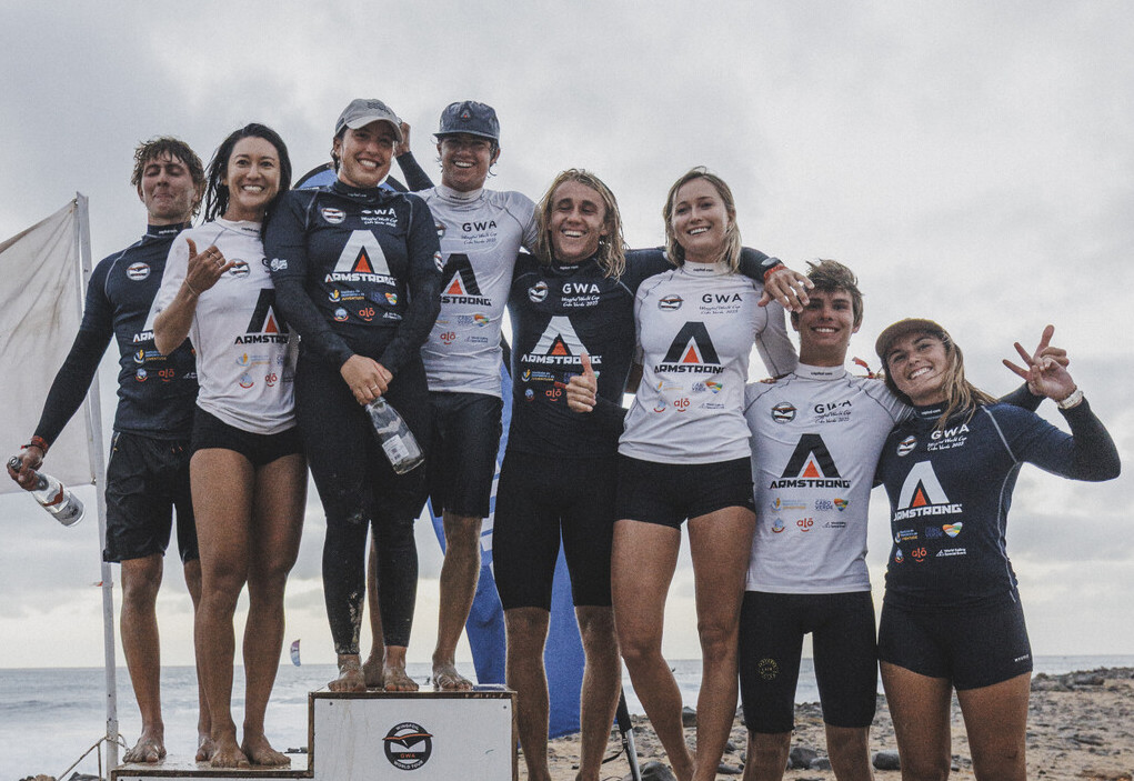 Wave world champions bask in victories - GWA Wingfoil World Tour